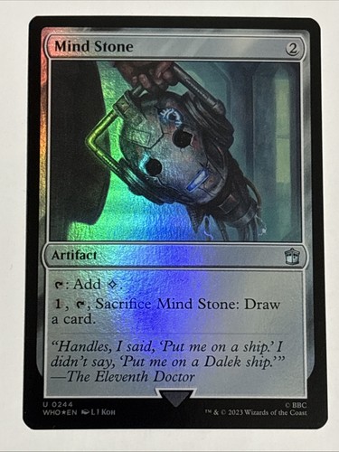 MTG Universes Beyond: Doctor Who Mind Stone Foil 0244 NM | eBay