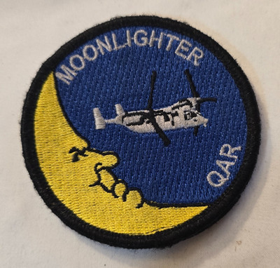 USMC VMM-76 Moonlighters Squadron QAR Quality Assurance Self Attaching ...