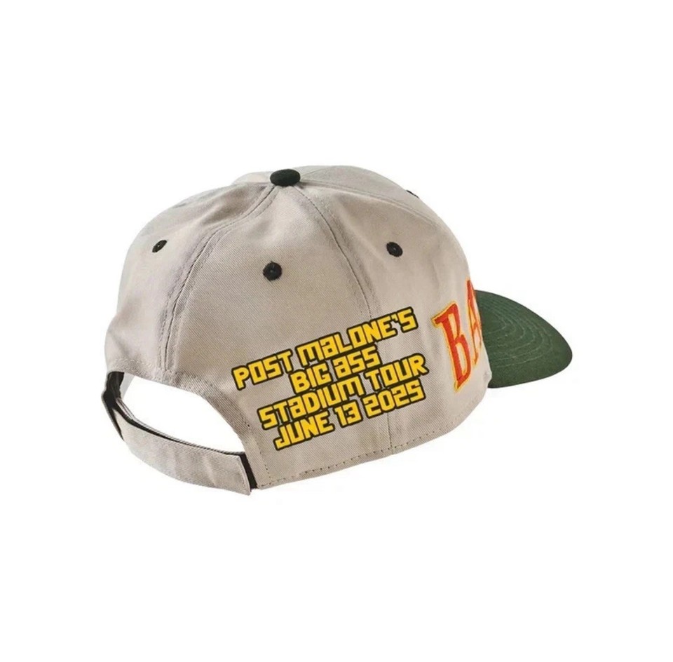Post Malone Bass Pro Shops Big Ass Stadium Tour June 13 Exclusive Hat ...