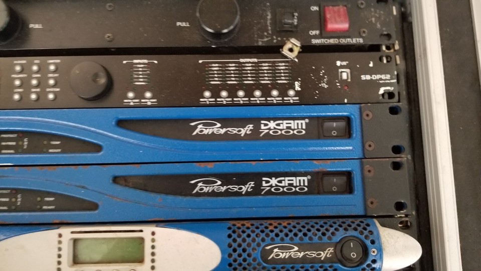 Powersoft Digam 7000 Power amplifier, used, | eBay
