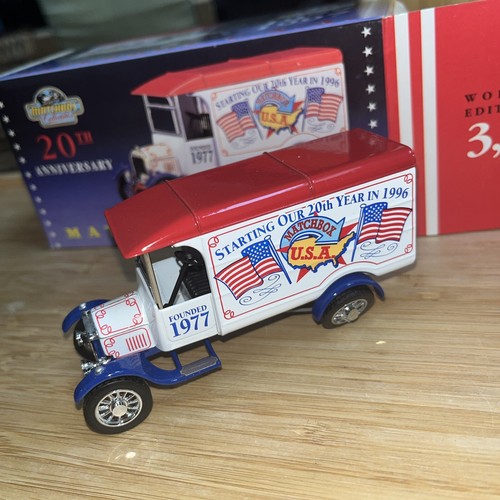 MATCHBOX COLLECTIBLES 1926 FORD MODEL TT VAN US 20TH ANNIVERSARY MODEL ...