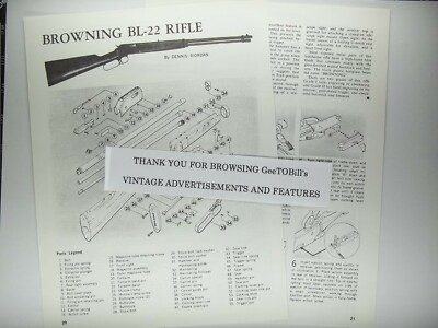 1970 1975 1985 1990 1995 2000 etc. Browning BL-22 rifle 80's ...