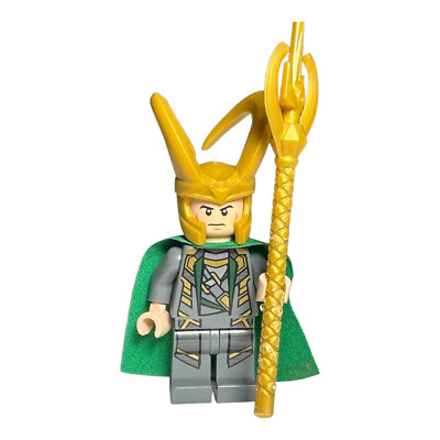 LEGO Marvel Loki Minifigure SH033a from Set Iron-Man vs. Loki 10721 | eBay