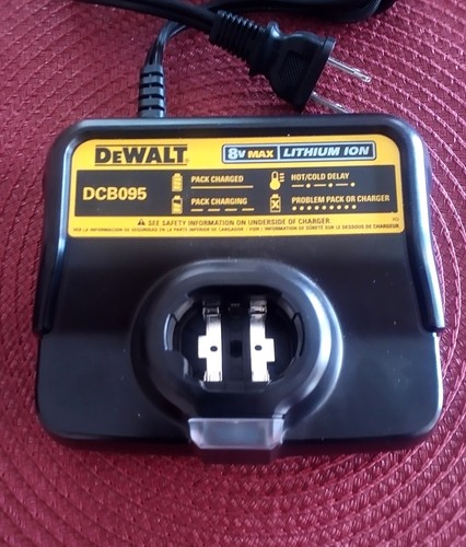 DEWALT DCB095 Lithium Ion Battery Charger / 8V Max | eBay