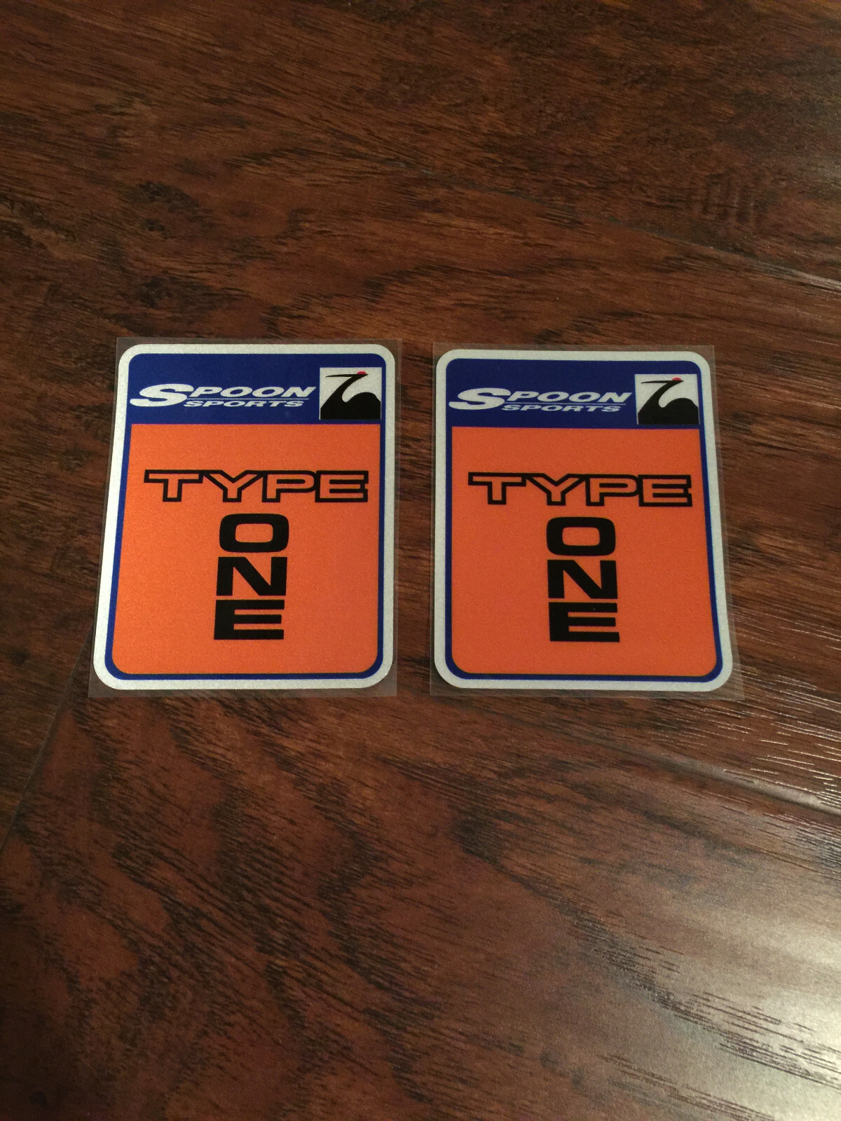2X Spoon Sports TYPE ONE Crane Racing Decal Sticker Civic EK9 EP3 ...