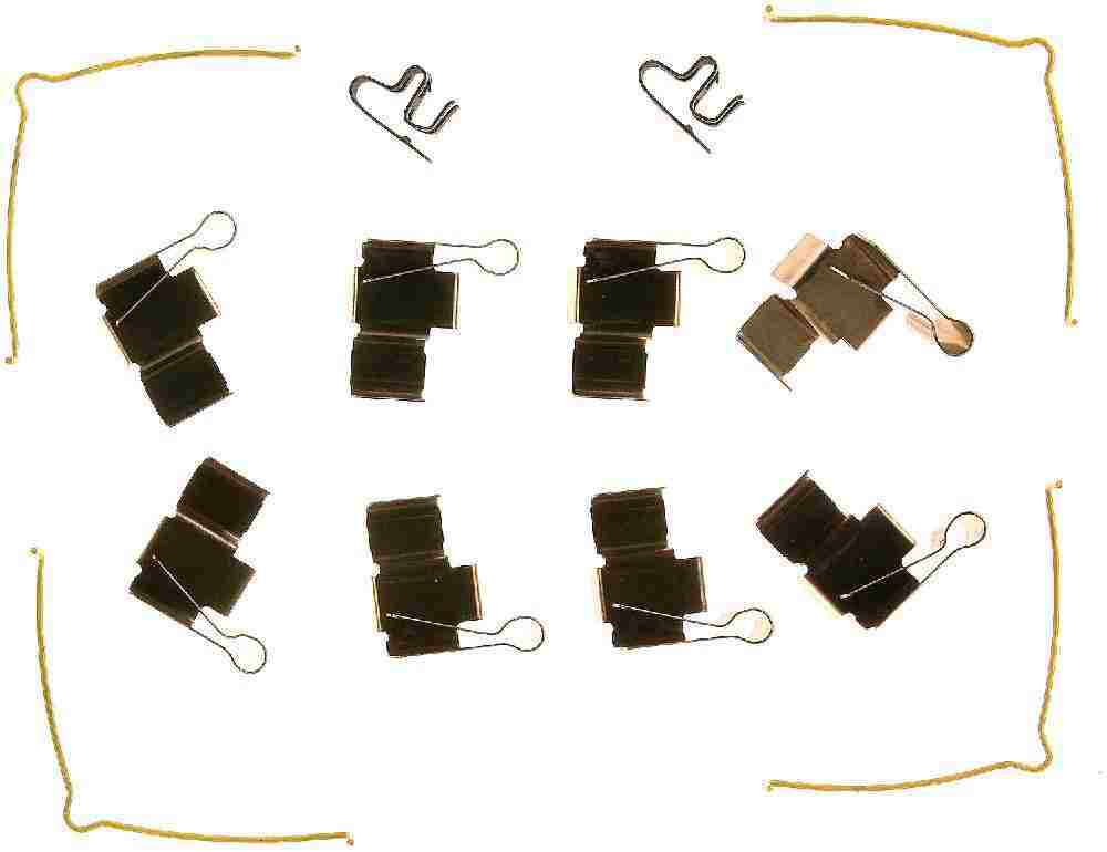 Disc Brake Hardware Kit-DLX Front Bendix H5878 for sale online | eBay