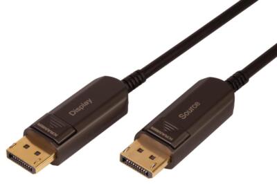 8K Active Optical Cable DisplayPort 1.4 Lead Plug to Plug 20m CLS-AOCDP ...