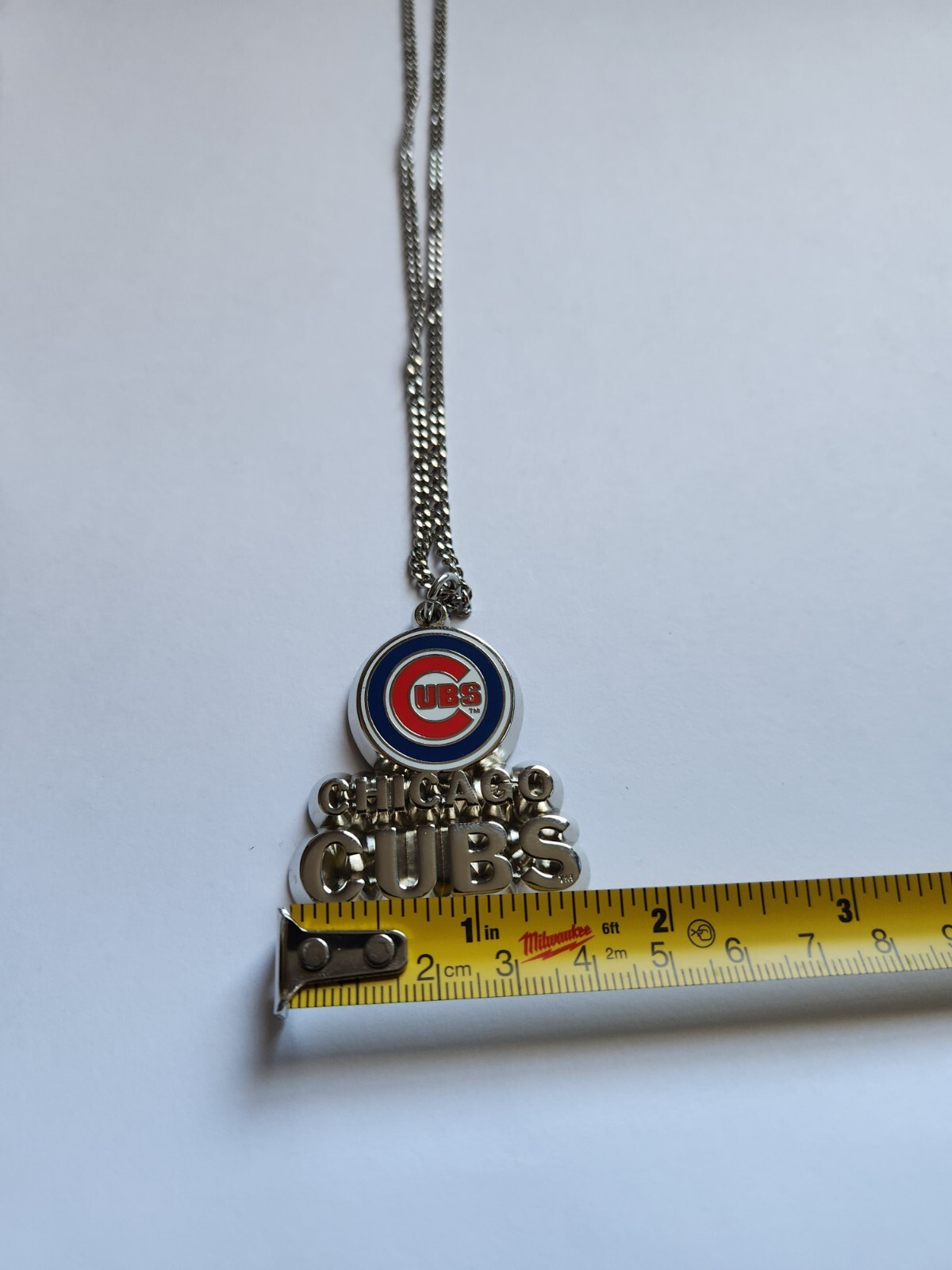 2012 CHICAGO CUBS SILVER PENDANT SOUVENIR NECKLACE by MLB PRO ...
