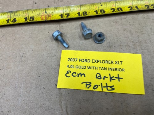 2006-2010 FORD EXPLORER ECM BRACKET BOLTS AND NUT SET OF 3 | eBay