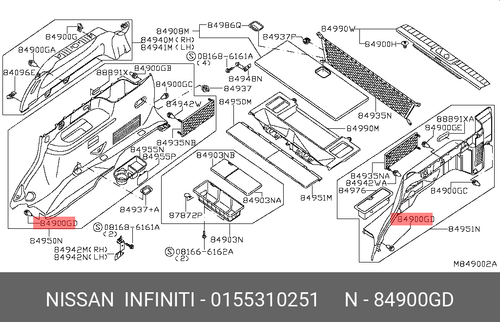 Genuine OE Clip 0155310251 , 01553-10251 | eBay.de