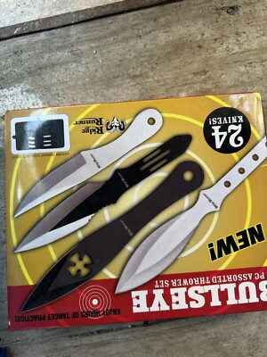 Ridge Runner 24 Piece Throwing Knife Set RR539 with case NEW Ninja | eBay