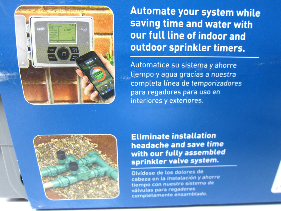 Orbit 57095 Outdoor-Mounted Sprinkler Controller Timer Cabinet Box, w ...