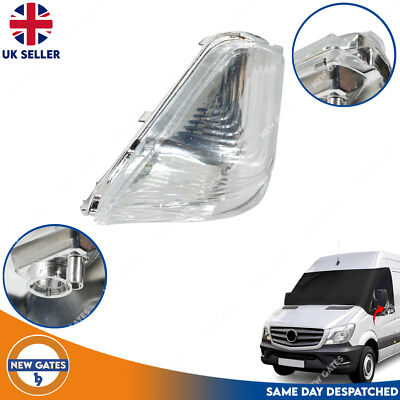 WING MIRROR INDICATOR LENS FOR VW CRAFTER 2006-2016 CLEAR RIGHT DRIVER ...