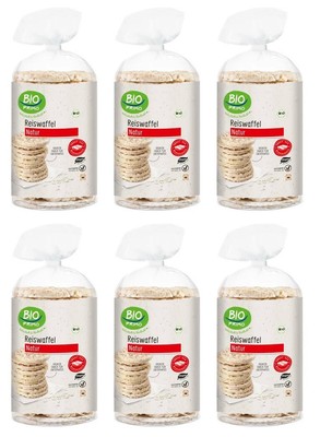 6 x 100g | BIO PRIMO Bio Reiswaffeln ohne Salz | eBay.de