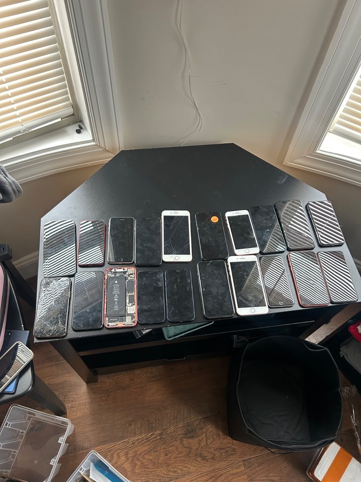 21pc iphone lot for parts or repair | eBay