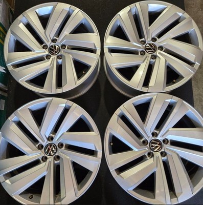 Original Volkswagen 20" Touareg Nevada OEM Wheels Rims VW Audi Atlas ...