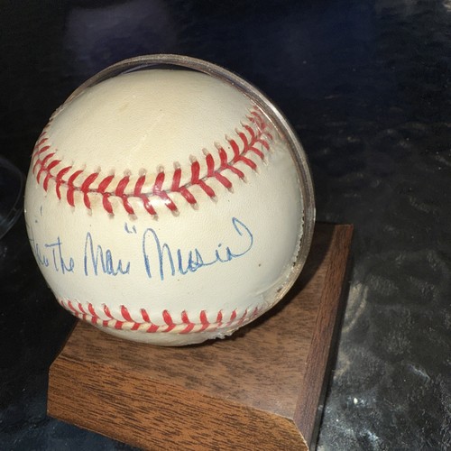 Stan Musial Autographed Baseball Stan “the man” Musial not ...