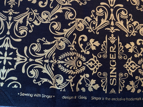 Sewing with Singer Scroll Filigree Fabric Robert Kaufman By the HALF ...