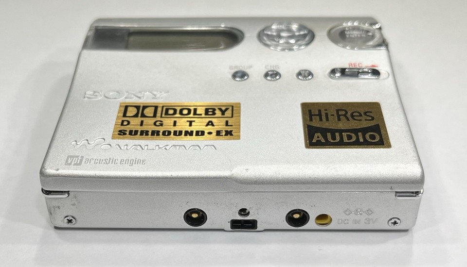 Sony MZ-N910 Net MD MiniDisc Walkman Player Recorder Silver | Tested ...