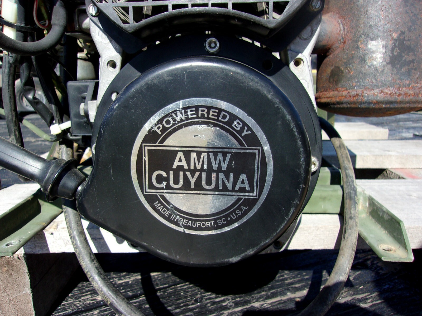 MILITARY SURPLUS AMW CUYUNA 2 STROKE ENGINE MOTOR SNOWMOBILE OR USE ...