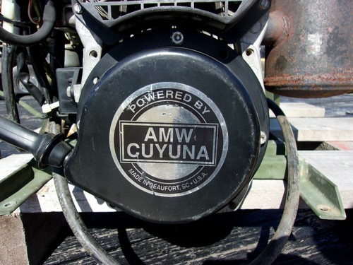 MILITARY SURPLUS AMW CUYUNA 2 STROKE ENGINE MOTOR SNOWMOBILE OR USE ...