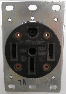 Slater 1108-0063 Receptacle 50A 125/250V | eBay