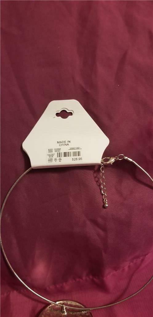 $28.95 Tags Necklace Collier by Christopher & Banks / cj banks #1879 | eBay