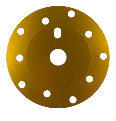 ProBMX Alloy BMX Power Disc #2 110 & 130 BCD Dia Compe Gold Old School ...