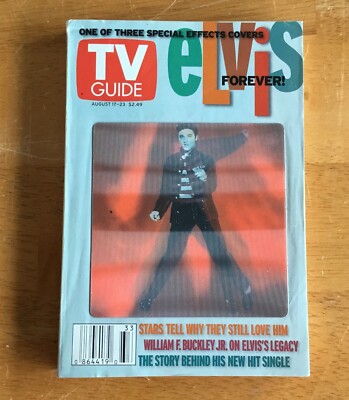 TV GUIDE August 17-23 2002 Elvis Forever Special Effects Cover | eBay