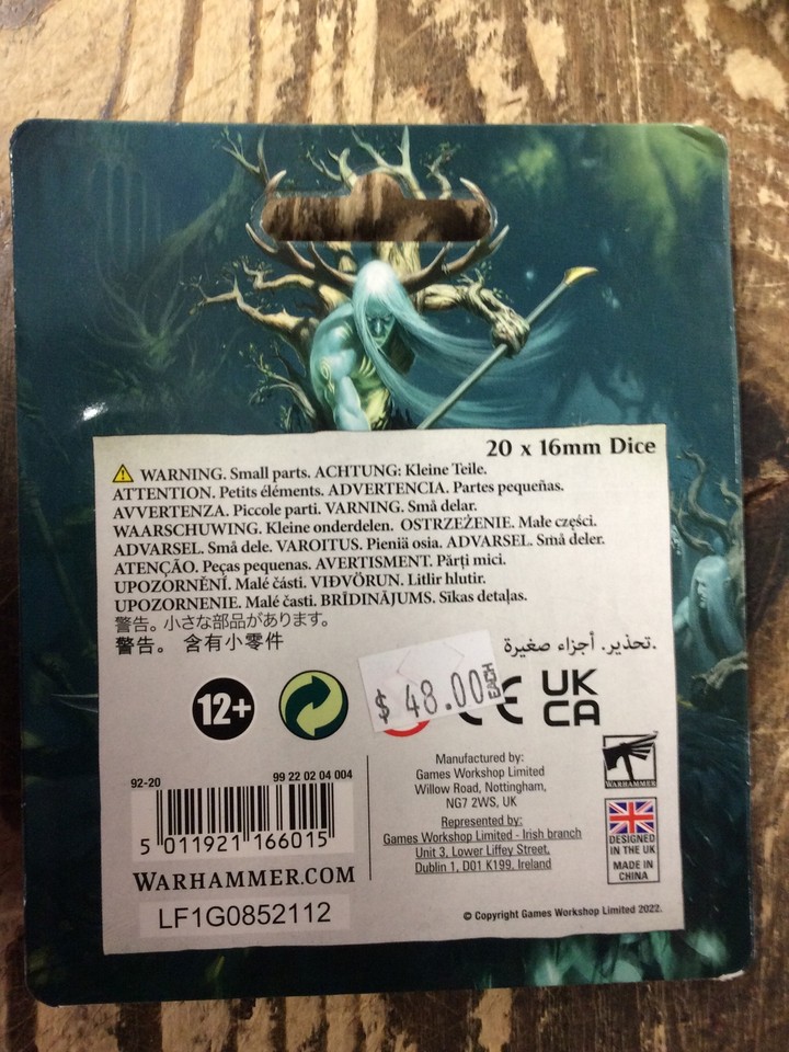 Sylvaneth Dice Warhammer Age Of Sigmar Games Workshop New | eBay