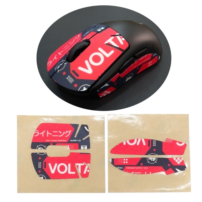 for G Pro Wireless Mouse Skin Sweat Resistant Pads Anti-slip Mouse Side ...