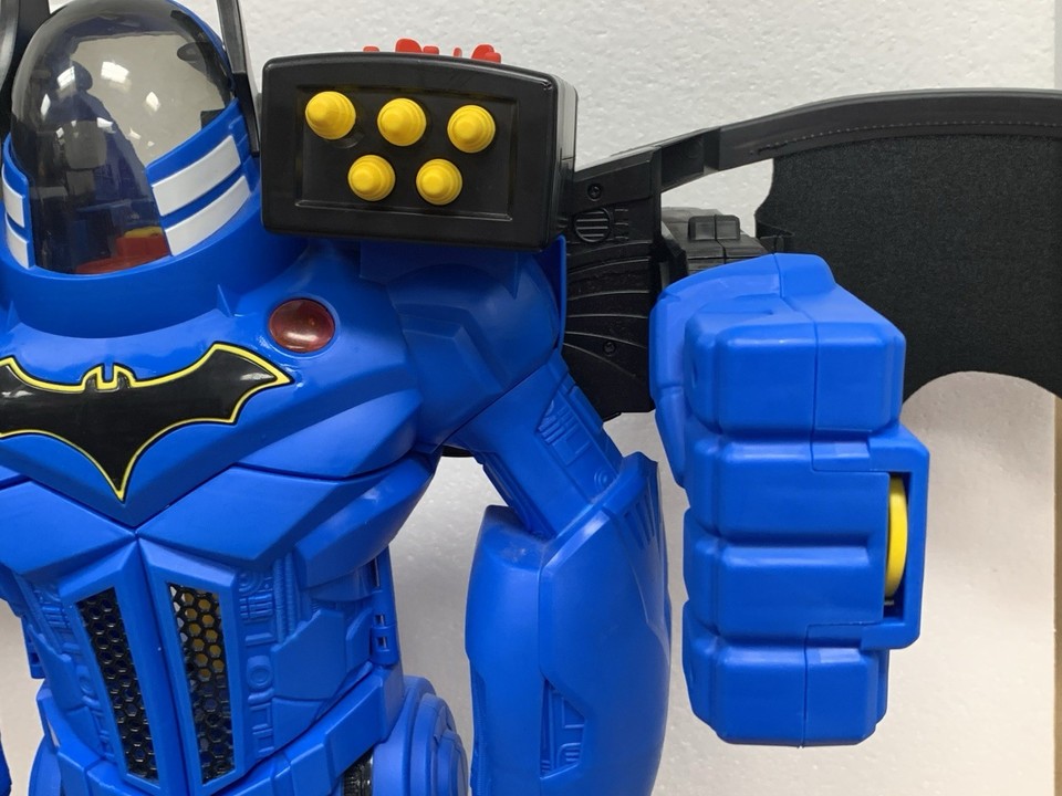 Fisher Price Imaginext Batbot Extreme DC Super Friends Xtreme Batman 30 ...