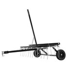 Tow Behind Dethatcher 48" Lawn Dethatcher Rake for ATV or Mower 24 ...