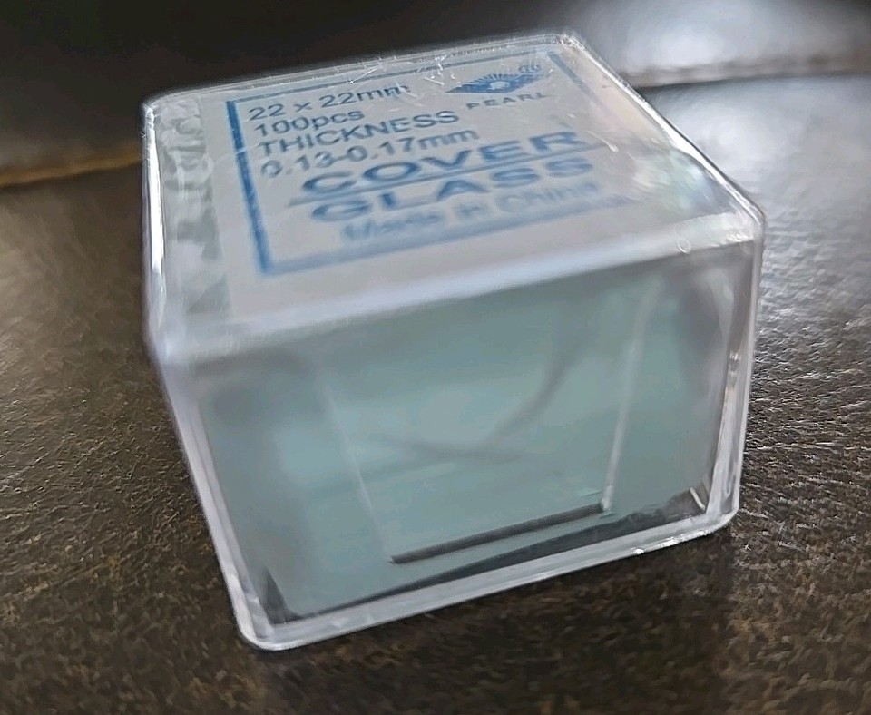 Apologia biology slide kit Methylene blue, iodine, blank slides, cover ...