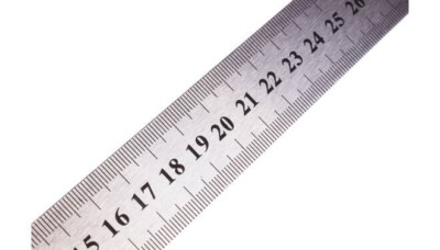 Stahllineal Stahlmaßstab Metalllineal Lineal 300mm Werkstattlineal 30 ...