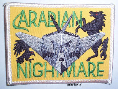 USAF `F-117 STEALTH` Aircraft Cloth Badge / Patch (F-117-1) | eBay