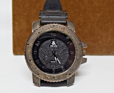 RED APE WATCH WITH STYLISH RUBBER BAND | eBay