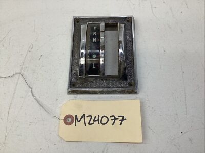 1964 - 1966 FORD MUSTANG AUTOMATIC FLOOR SHIFTER INDICATOR PANEL / TRIM ...