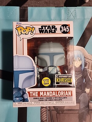Funko Pop! Star Wars - THE MANDALORIAN (GITD) #345 - Entertainment ...