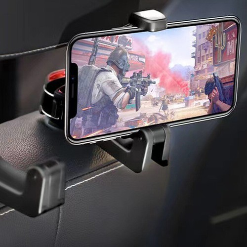 2 In 1 Car Gadget Car Back Seat Hanger Hook Organizer Car Headrest Hook ...