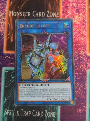 Yu-Gi-Oh! Encode Talker SDCL-EN041 1st Edition Ultra Rare NM c3/ | eBay