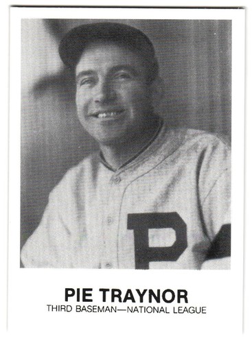 Pie Traynor 1983 Renee Galasso, Inc. MLB Card #10 | eBay