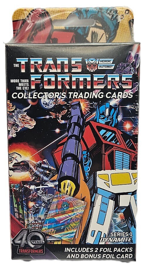 2024 Transformers 40th Anniversary Trading Cards Hanger Box 2 Foil ...