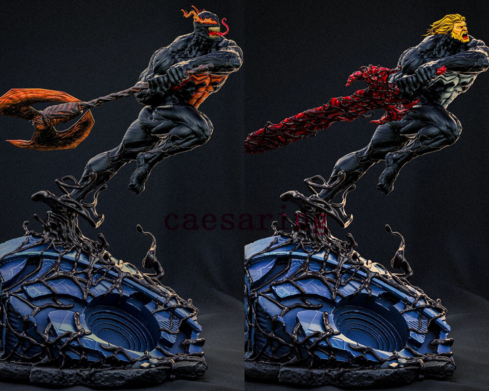 Venom God of Light 3D Printing Figure Unpainted Model Blank Kit ...