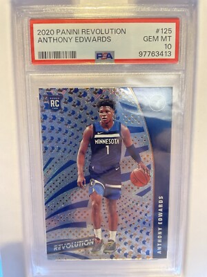 2020-21 Panini Revolution #125 Anthony Edwards (RC) PSA 10 | eBay