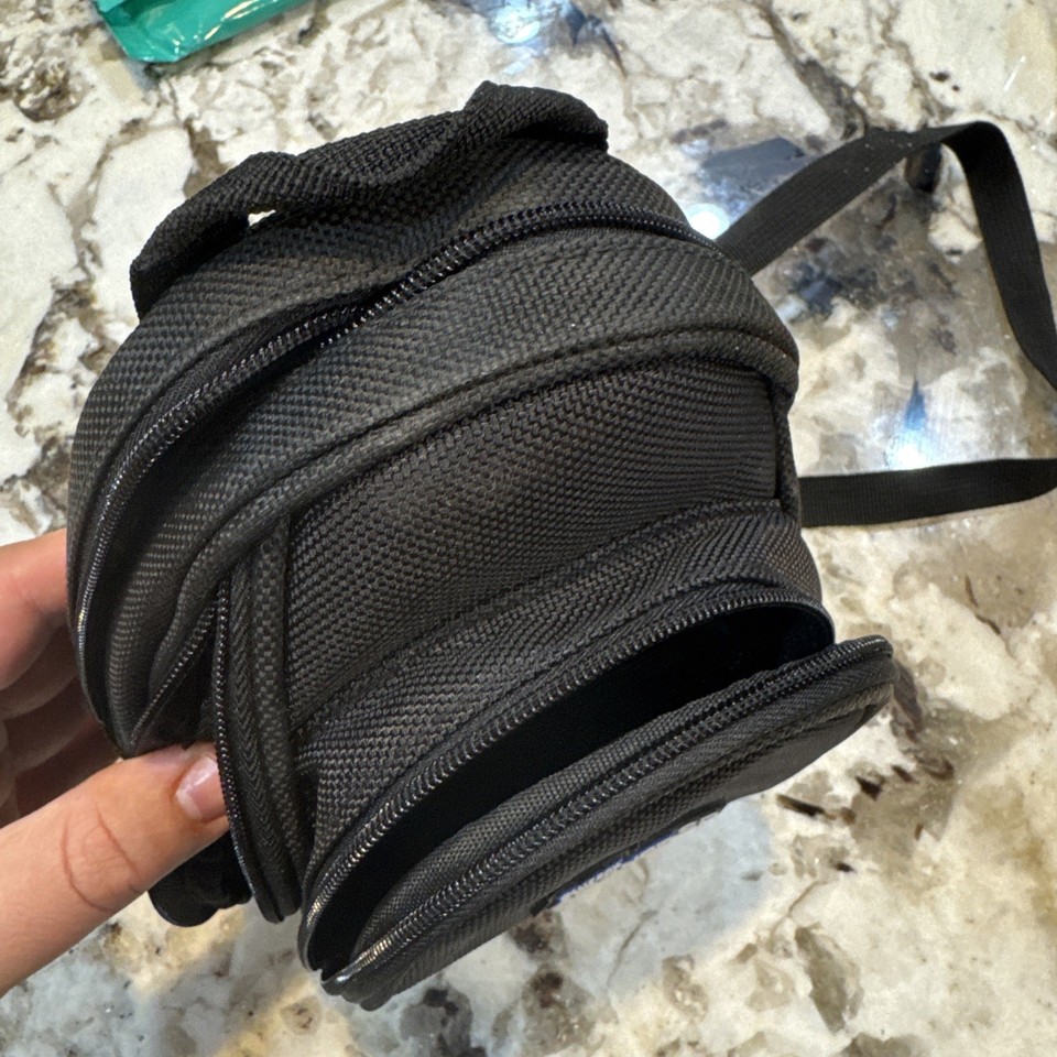 Nintendo Game Boy Advance SP Backpack Carry Case Rare All Black | eBay