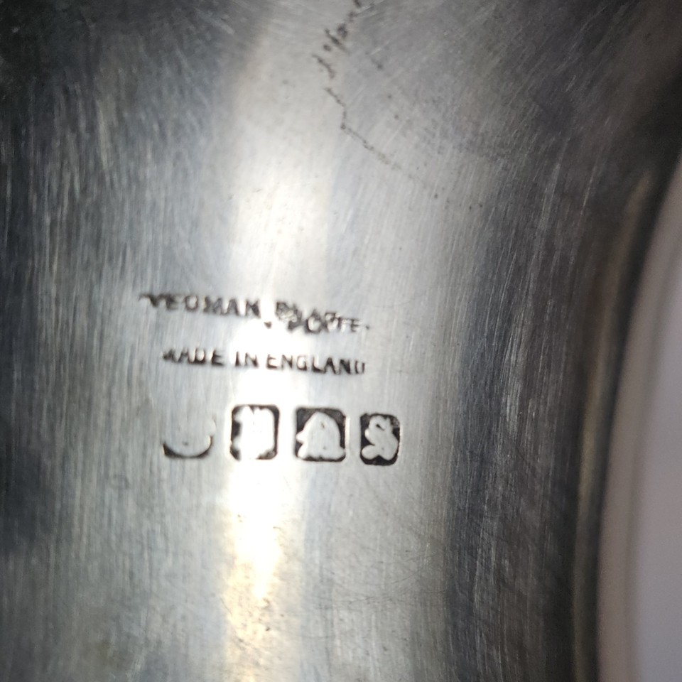 UNENGRAVED vintage silver plate trophy, loving cup, trophies, trophy 23 ...