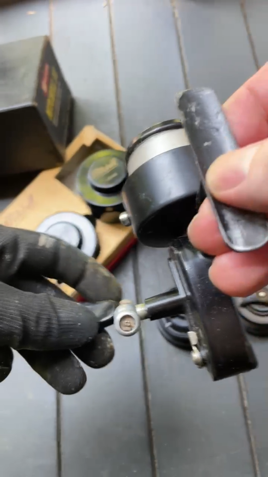 VINTAGE GARCIA MITCHELL 300 SPINNING FISHING REEL 3 extra spools ...