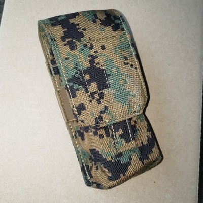 Ultra Rare USMC FireForce Double Mag Magazine Pouch Coyote Brown MARPAT ...