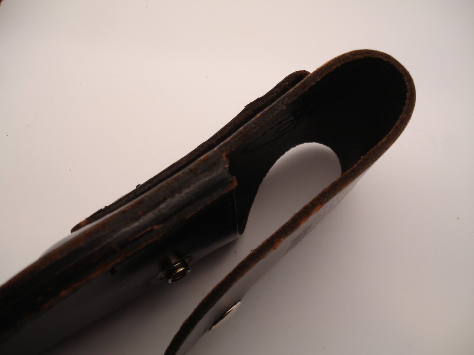 BUCK USA VINTAGE 2 LINE 122 NEMO / 124 FRONTIERSMAN KNIFE IN LEATHER ...